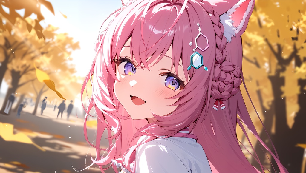 holo壁紙(11月)/holo wallpaper(November)＋Vspo! - ましろ色 - BOOTH