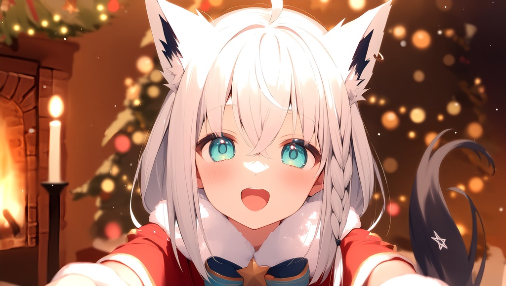 holo壁紙(12月)/holo wallpaper(December)＋Vspo! - ましろ色 - BOOTH