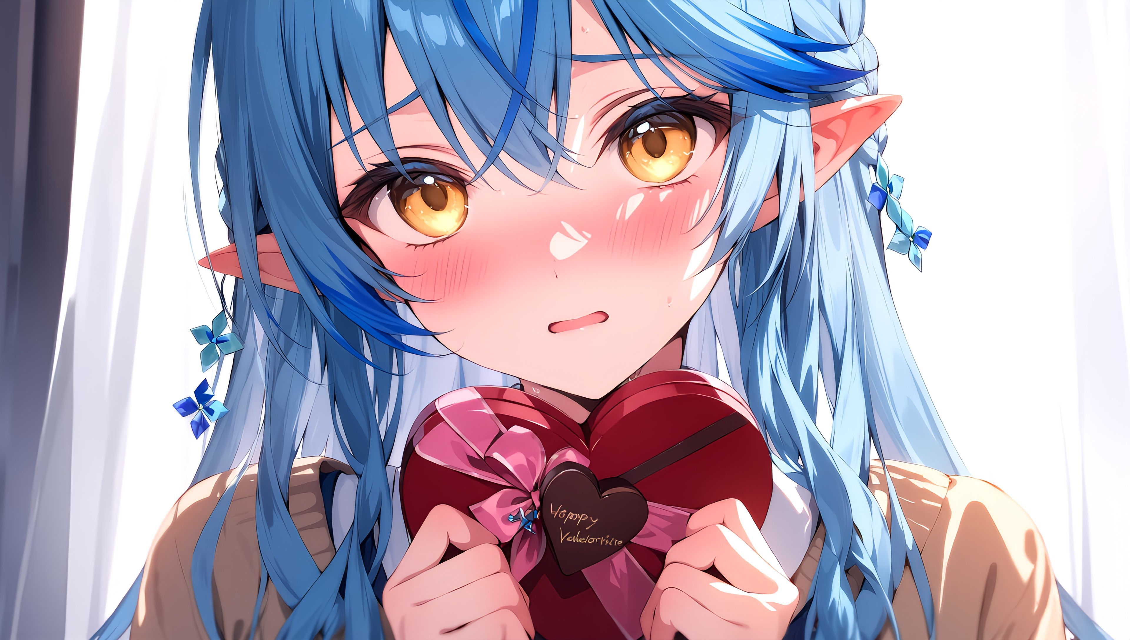 vtuber壁紙(2025年2月)/wallpaper(February) - ましろ色 - BOOTH