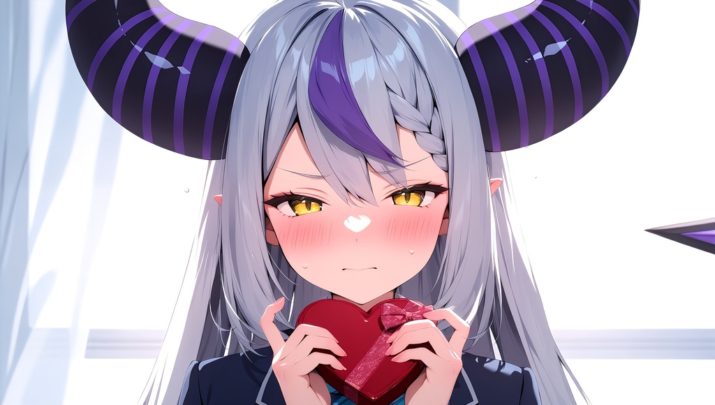 vtuber壁紙(2025年2月)/wallpaper(February) - ましろ色 - BOOTH