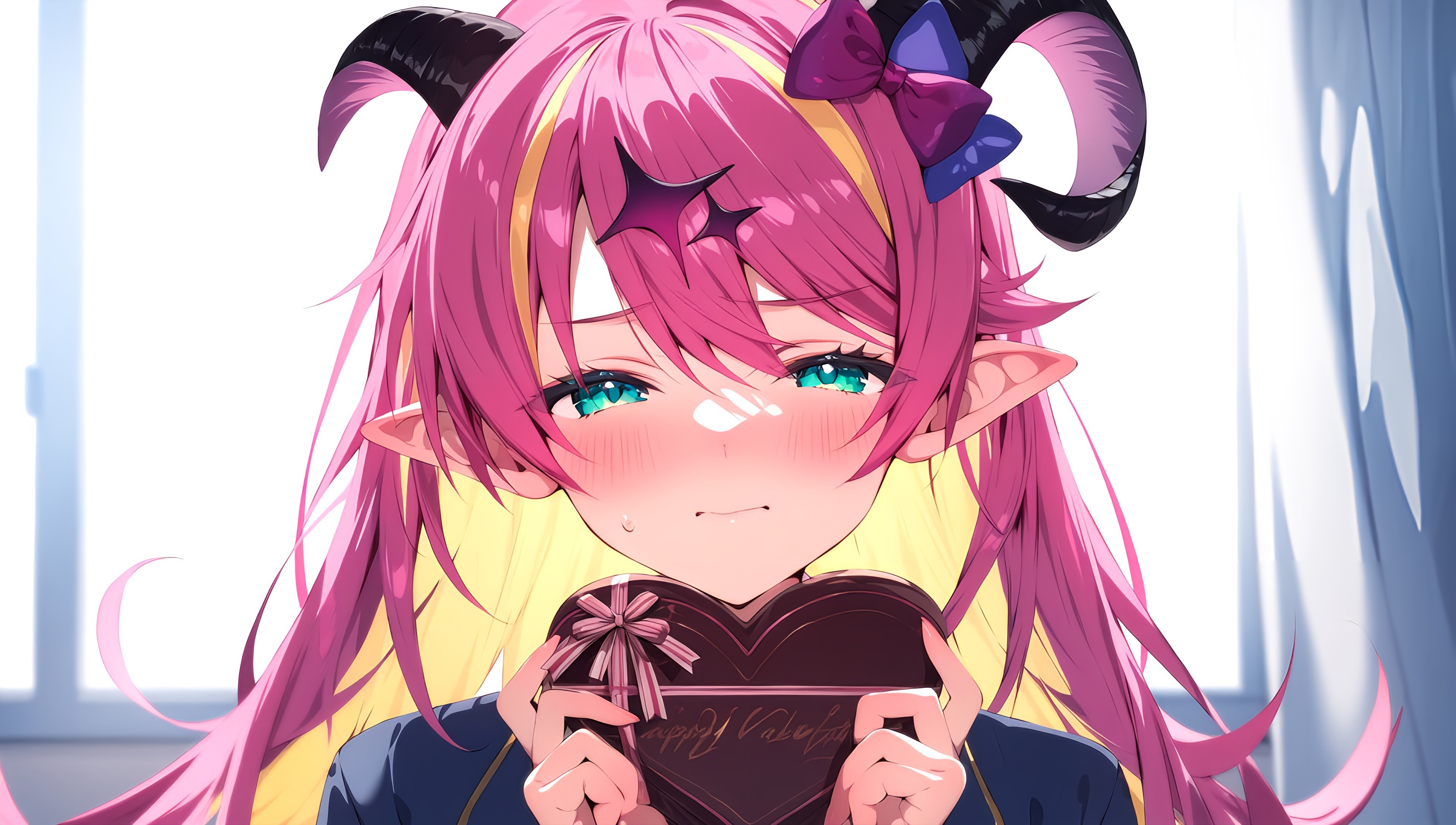 vtuber壁紙(2025年2月)/wallpaper(February) - ましろ色 - BOOTH