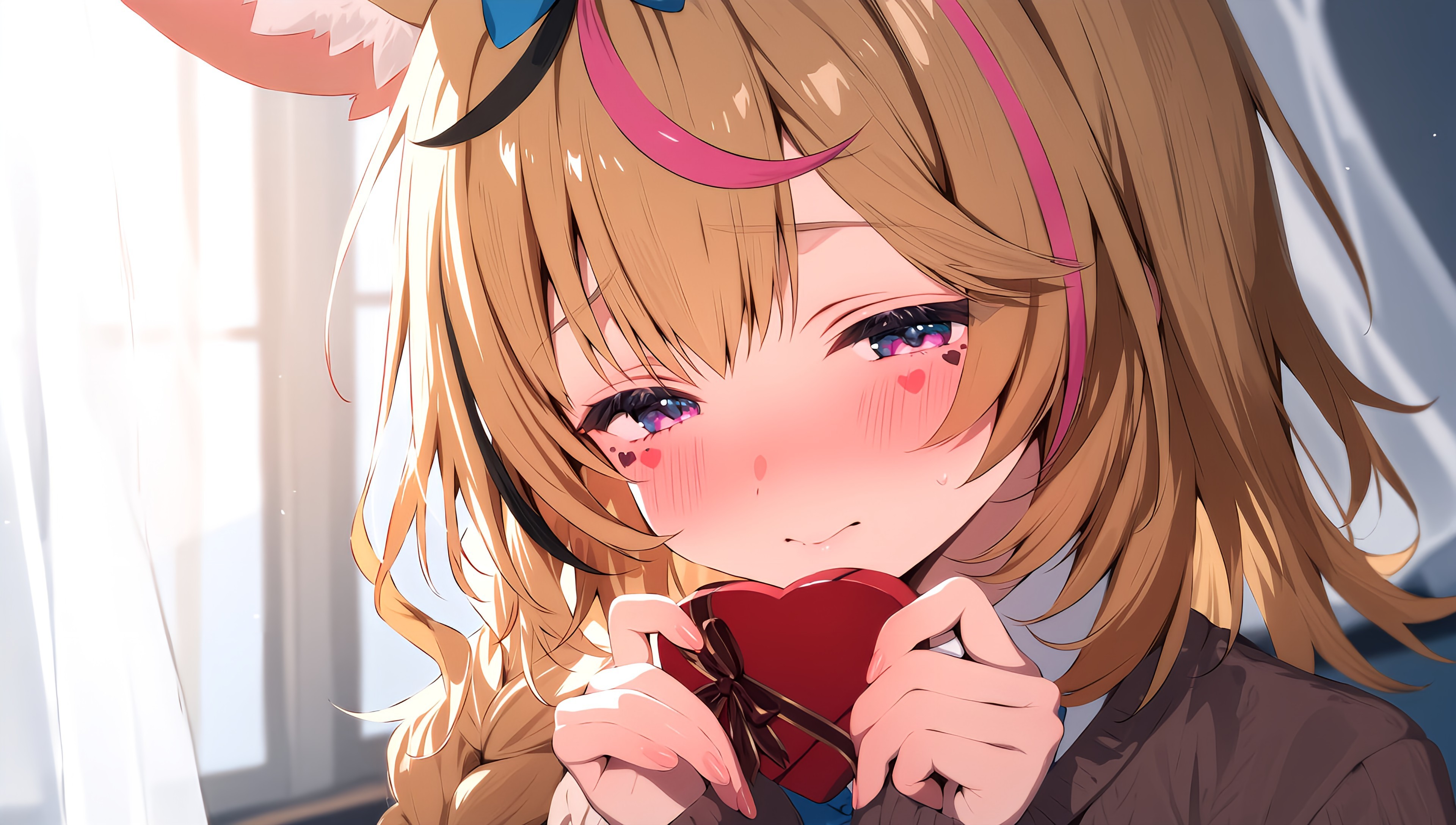 vtuber壁紙(2025年2月)/wallpaper(February) - ましろ色 - BOOTH