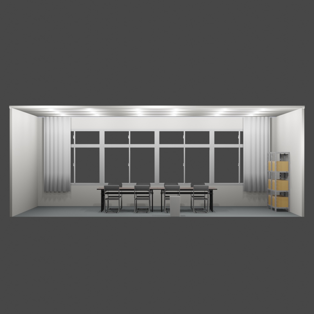 [3DCG]生徒会室 - chahan - BOOTH