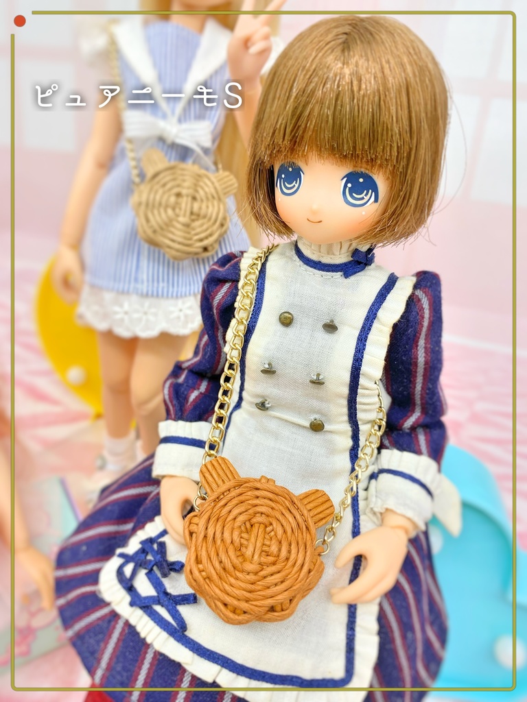 編みかごポシェットM ② - COCOCO - BOOTH