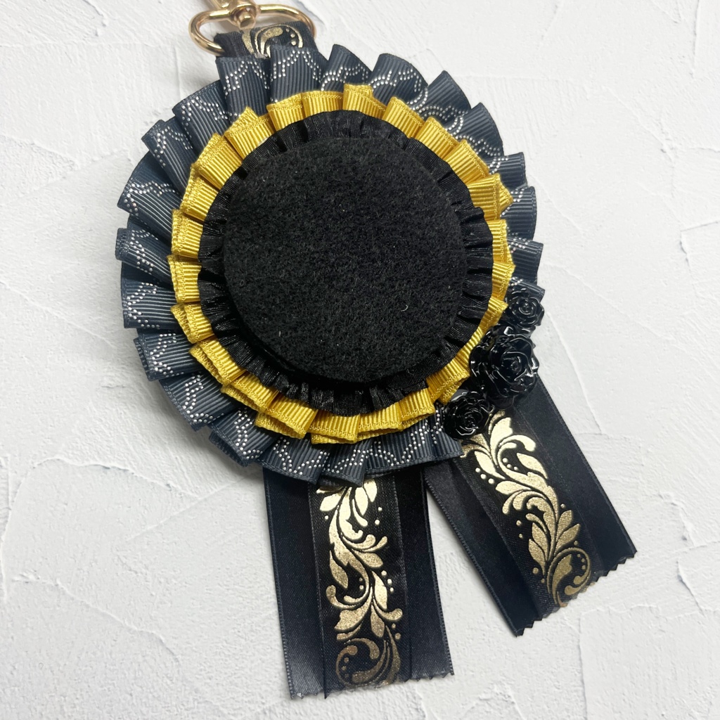 【ロゼット】 黄色×黒 - Maru - BOOTH