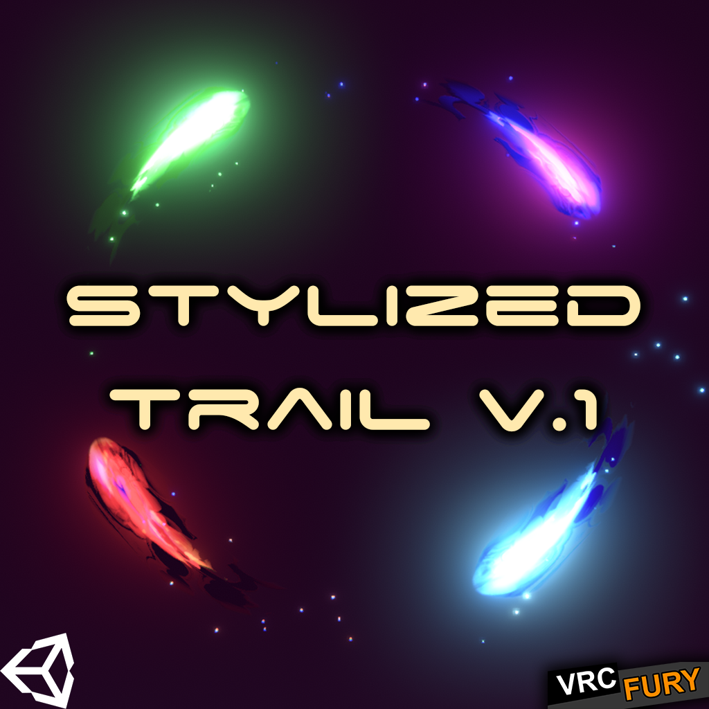 [VRChat] Stylized Trail v.1 | スタイライズド・トレイル v.1 - yoshimarovfx - BOOTH