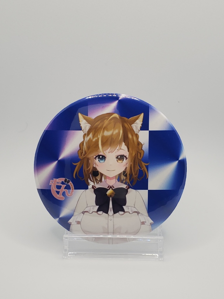 もんちゃん75mm缶バッジ4点セット 青ver. - aggamonyoutube - BOOTH