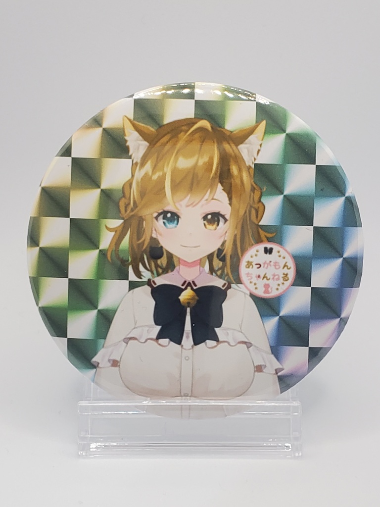 もんちゃん75mm缶バッジ4点セット クリアver. - aggamonyoutube - BOOTH