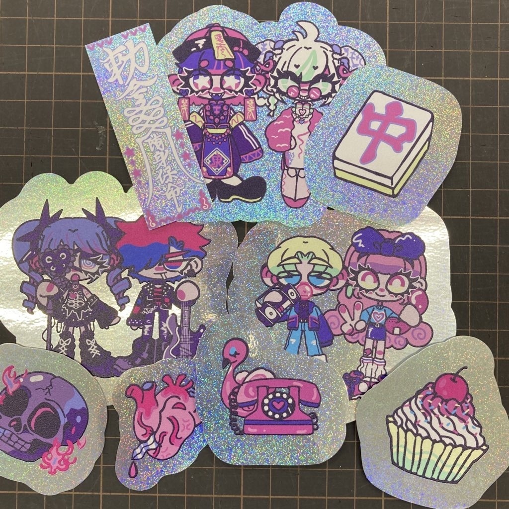 パンク大好きセットステッカー - SAVA CHAN - BOOTH