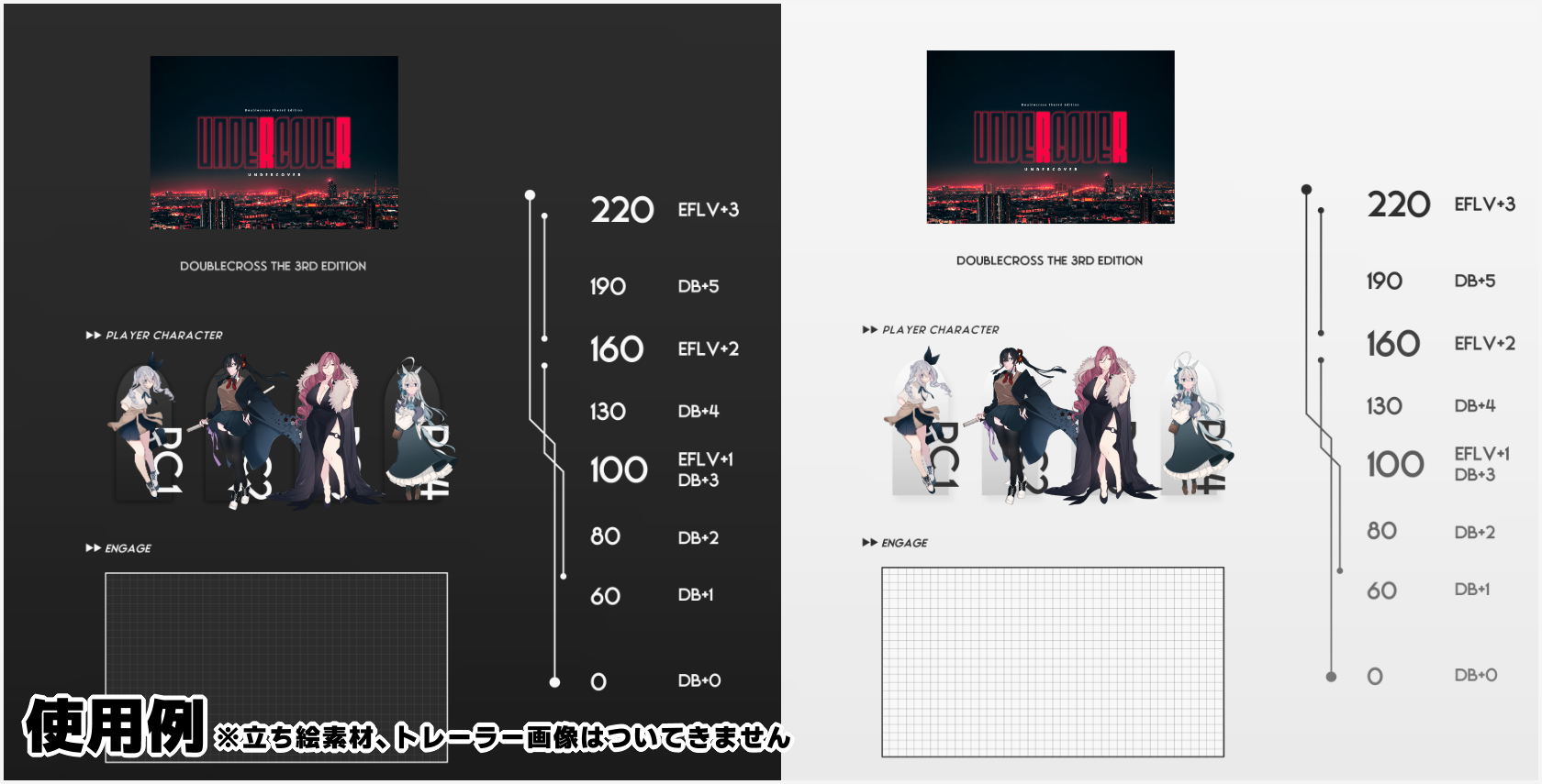 【DX3rd】シンプルココフォリア部屋データセット - たろ書房 - BOOTH