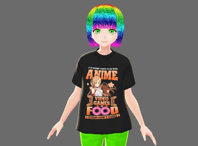 vroid studio anime shirts - skates99 - BOOTH