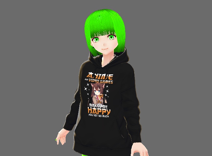 vroid studio anime shirts - skates99 - BOOTH