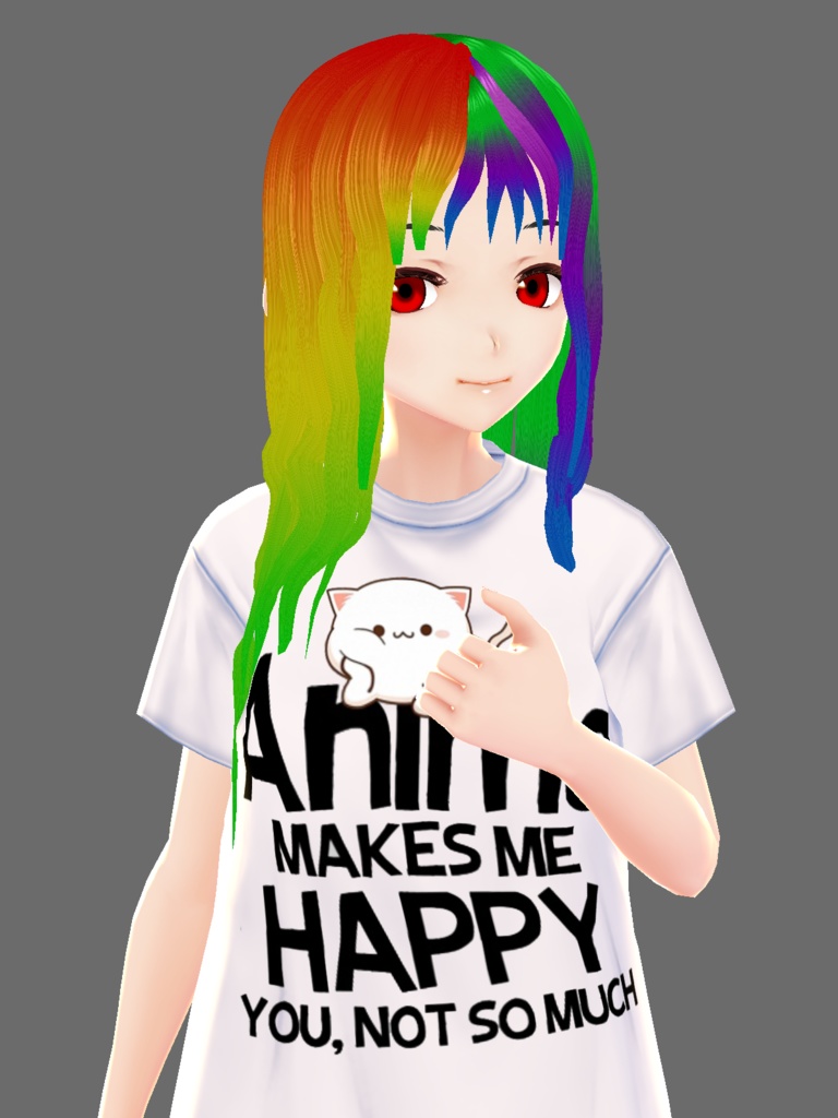 vroid studio anime shirts - skates99 - BOOTH