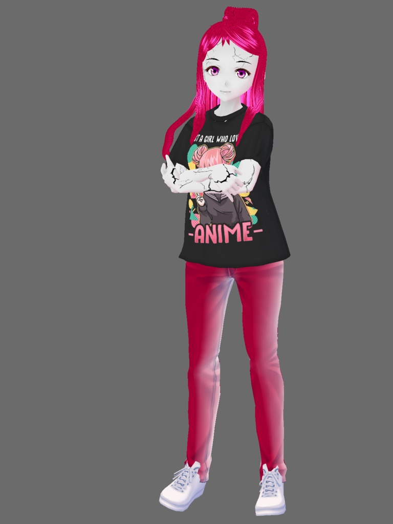vroid studio anime shirts - skates99 - BOOTH
