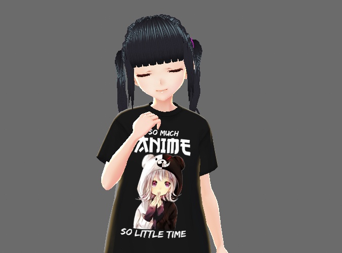 vroid studio anime shirts - skates99 - BOOTH
