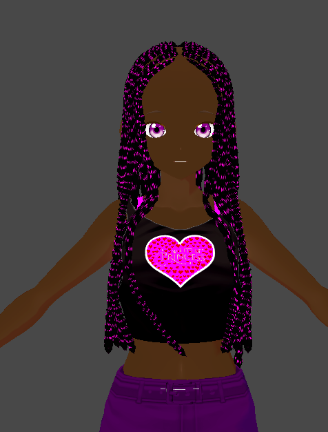 Vroid studio cornrows hair presets dl - skates99 - BOOTH