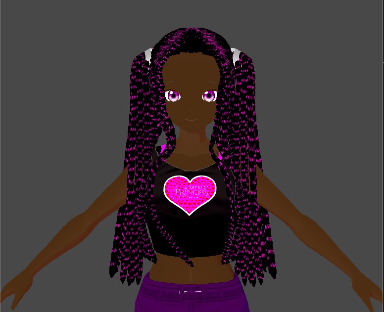 Vroid studio cornrows hair presets dl - skates99 - BOOTH