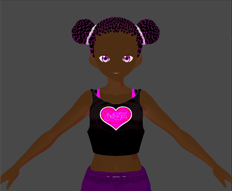 Vroid studio cornrows hair presets dl - skates99 - BOOTH