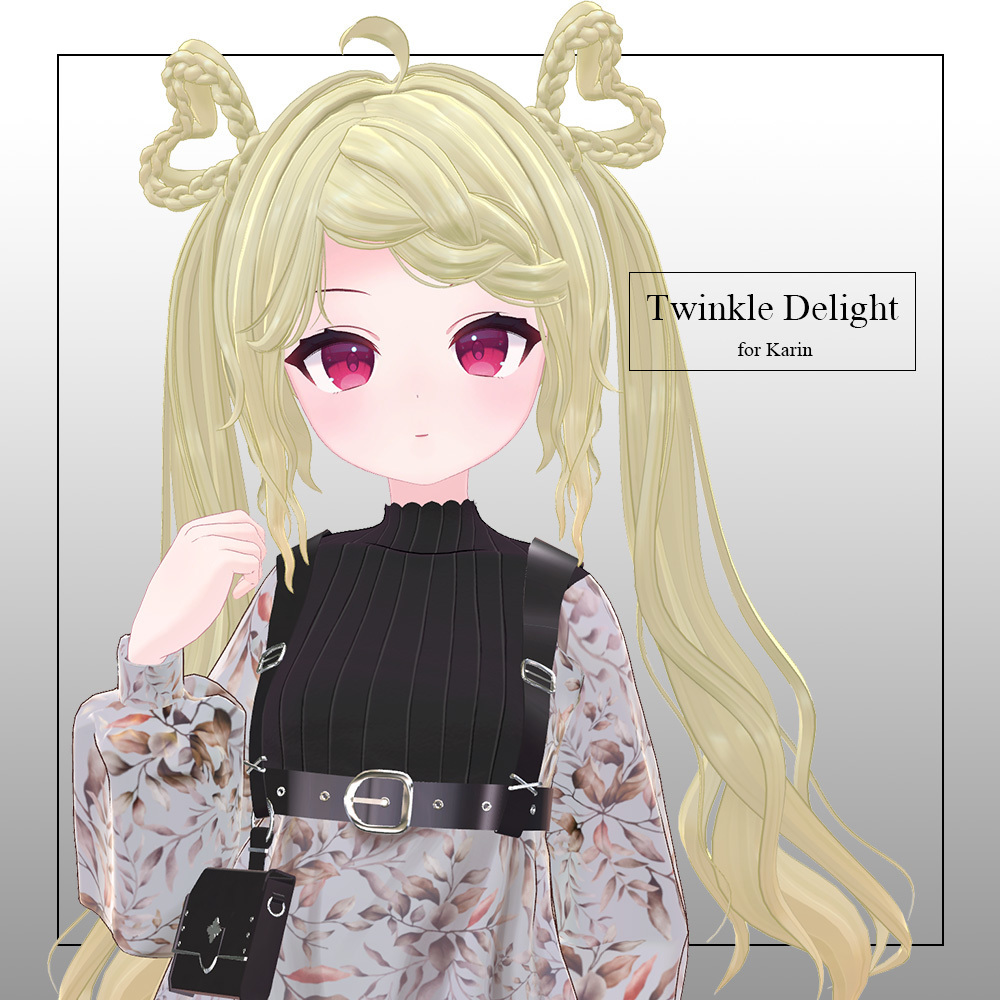 【髪型】Twinkle Delight【9アバター対応】 - しろくま小屋 - BOOTH