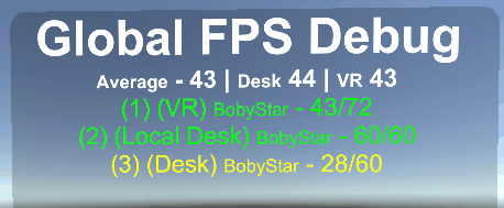 Global FPS Debug Tool - BobyStar on VRChat - BOOTH