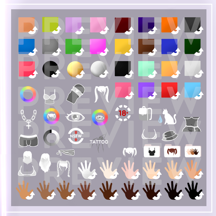 VRChat Custom Icons - awmi - BOOTH