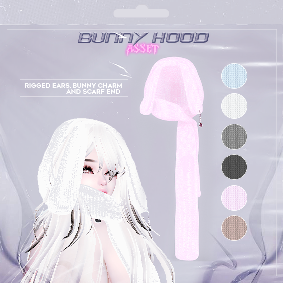 VRChat Bunny Hood - awmi - BOOTH