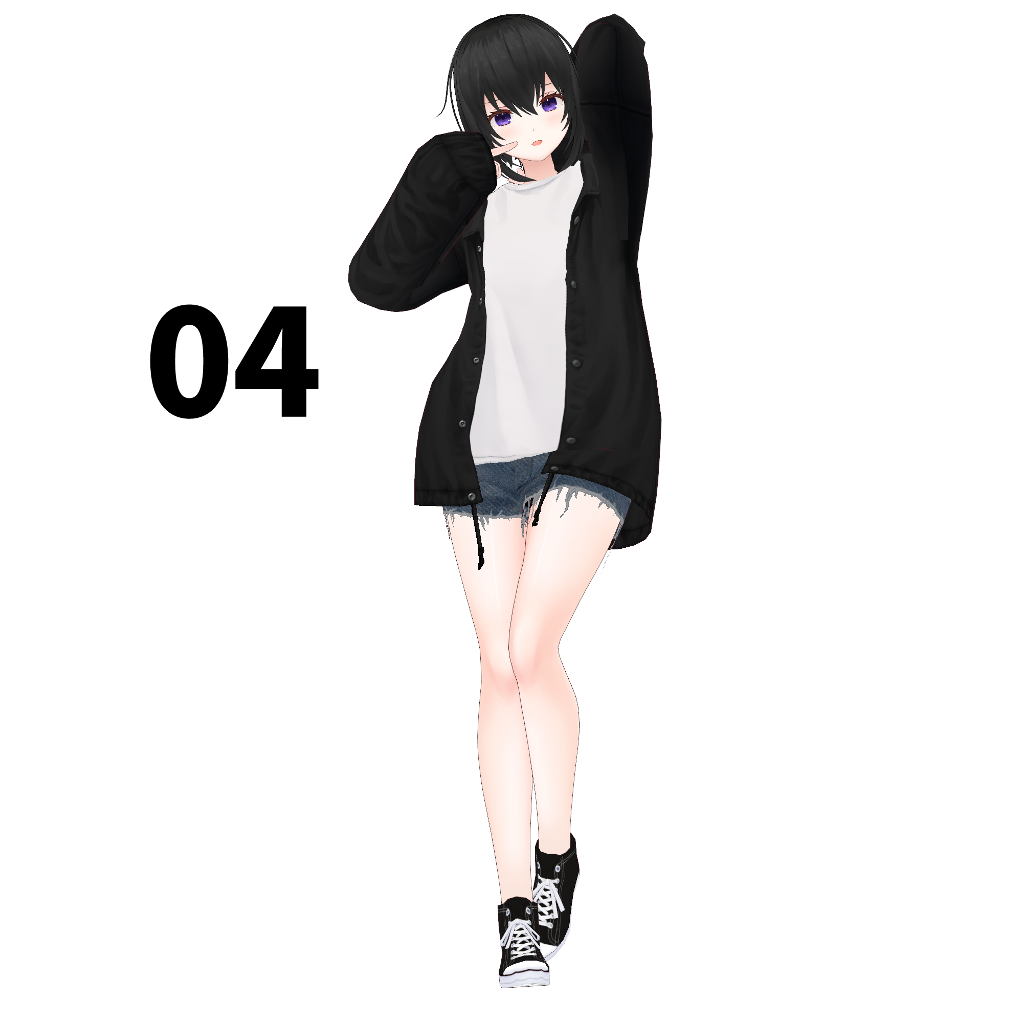 無料【VRoid正式版】神ポーズ集 GOD POSE - しらとりこはね【とりんご】 - BOOTH