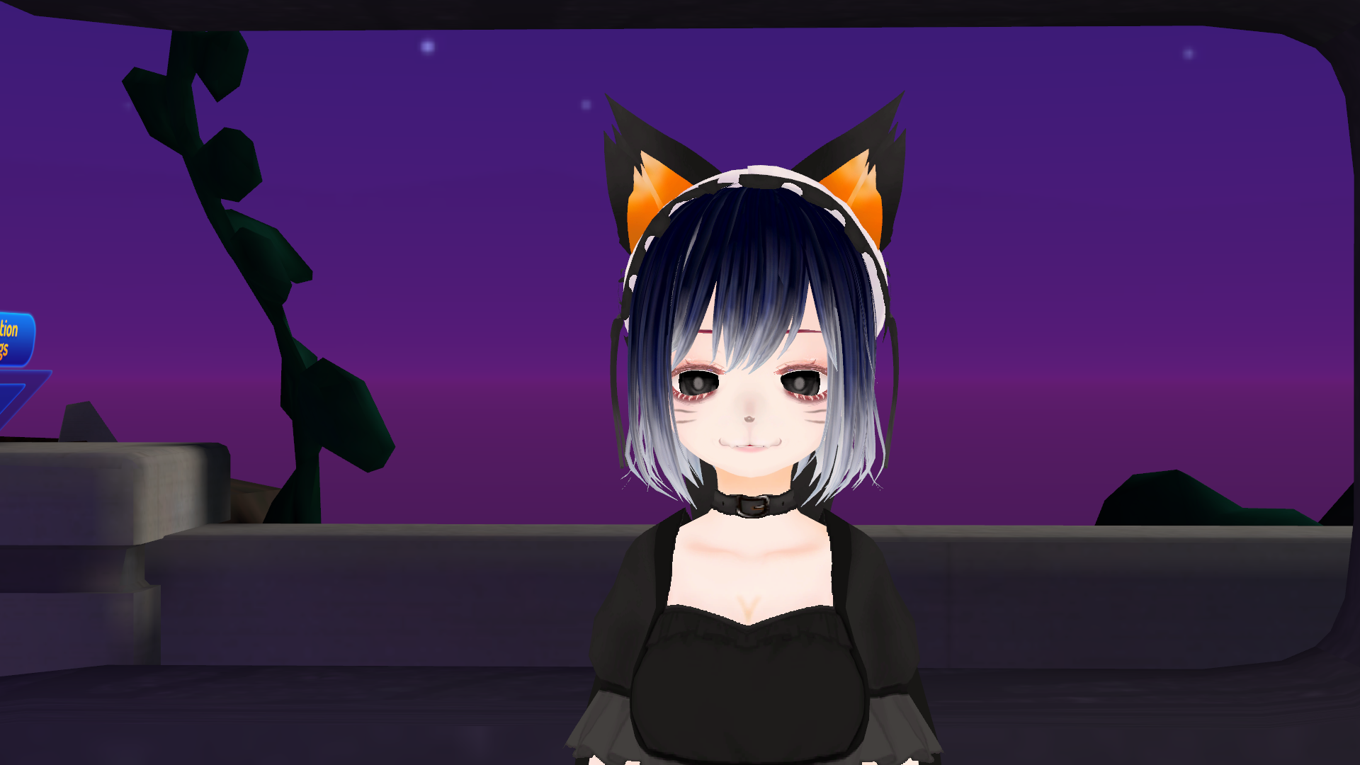 2025年で配布終了します！無料配布【VRChat】オリジナル3Dモデル黒猫の子【VRM/cluster】 - MxU工房-ミュースタジオ- - BOOTH