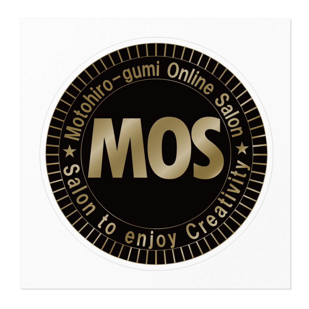 MOSロゴステッカー（オリジナル） - MOS購買部 - BOOTH
