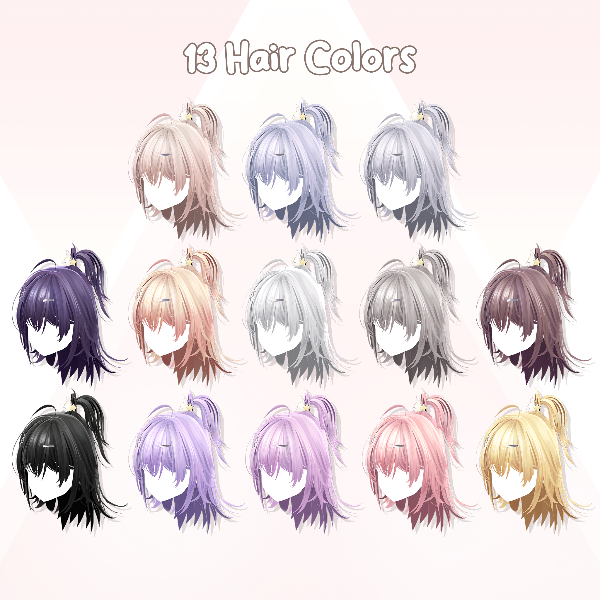 Daily Morning Hair🦡【6アバター対応】 - osori - BOOTH