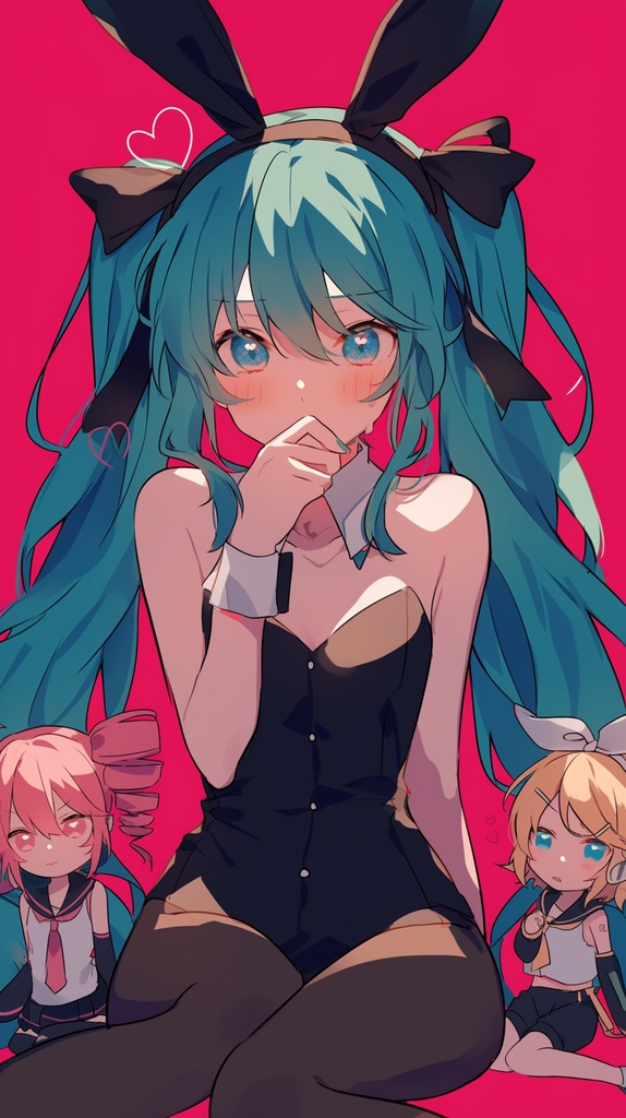 バニーミク、テト、リン - tsu-chan-miku39 - BOOTH