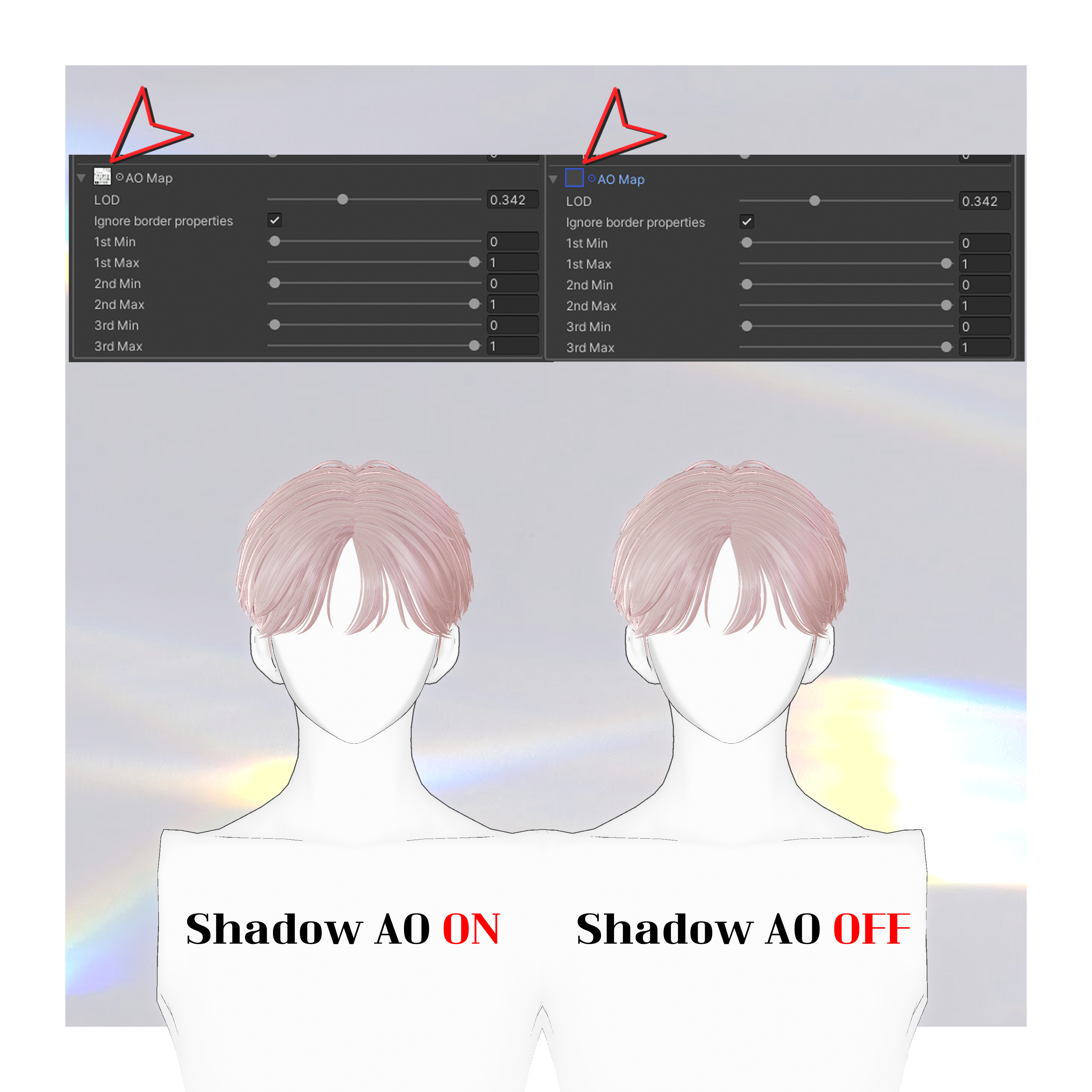 【4Avatars】 See-through Dandy hair - Yogurt_Shop - BOOTH