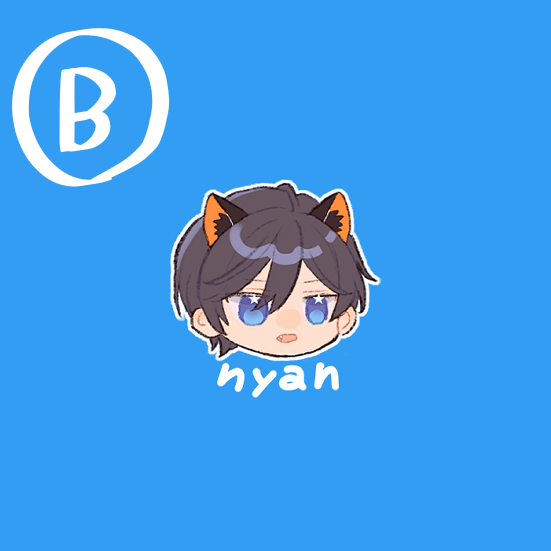 nyan pyonクッションストラップ(小) - 五月晴れ - BOOTH