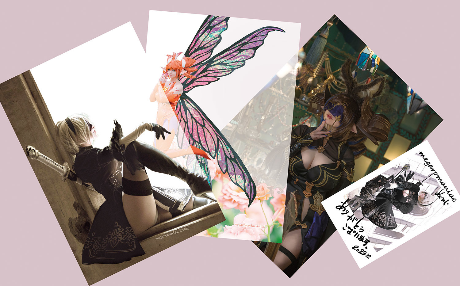 【C103新刊】【3冊ノベルティセット】2B・ガレヲン・FF14写真集 - megaromaniac - BOOTH