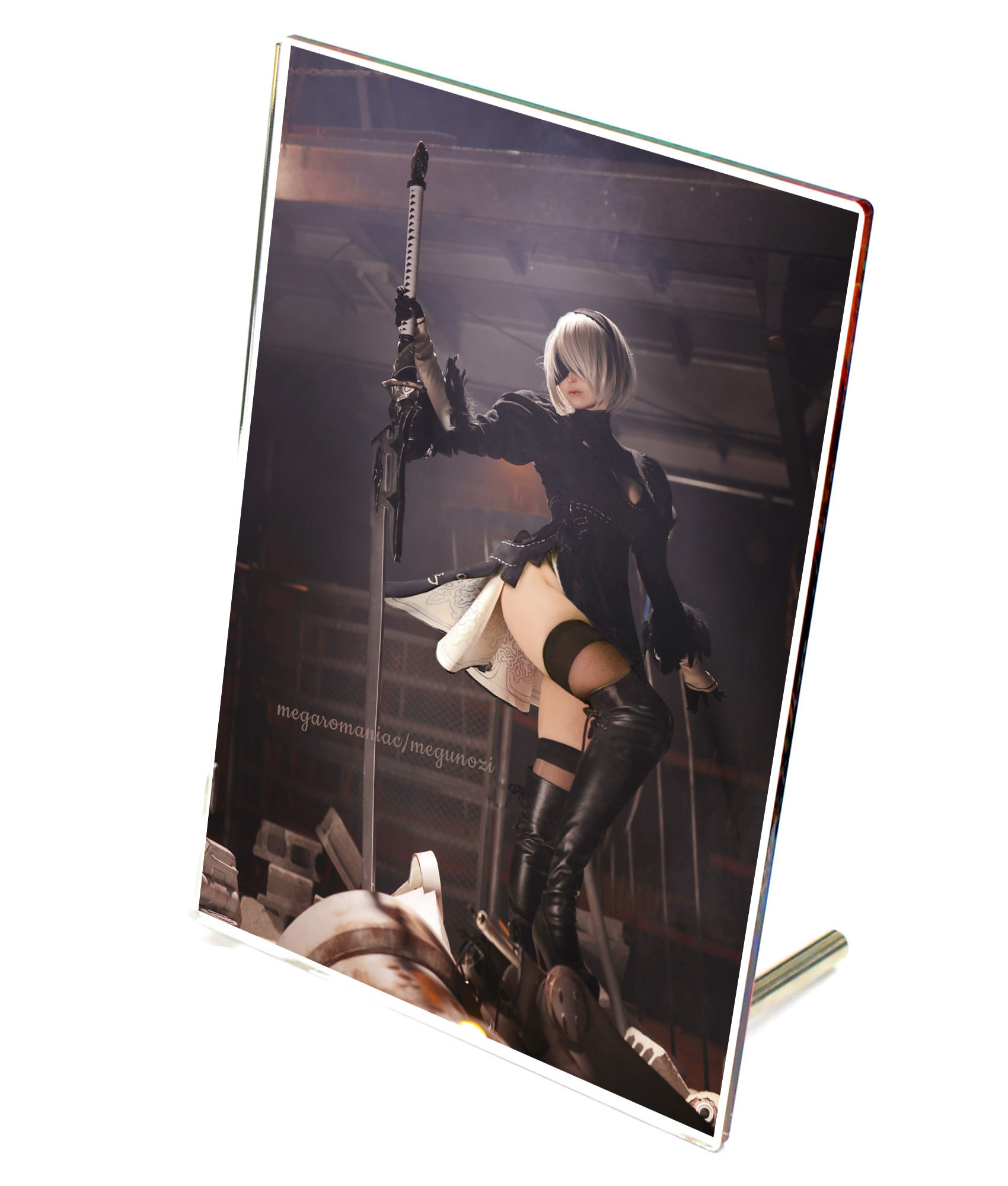 【C105新刊】2B アクリルフォトパネル - megaromaniac - BOOTH