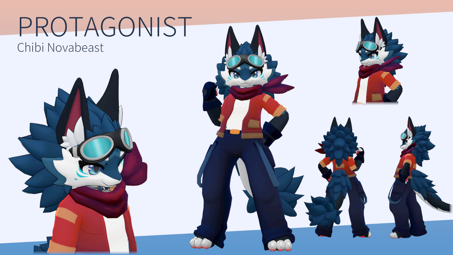 Protagonist outfit for Chibi Novabeast - c0c0puffs - BOOTH