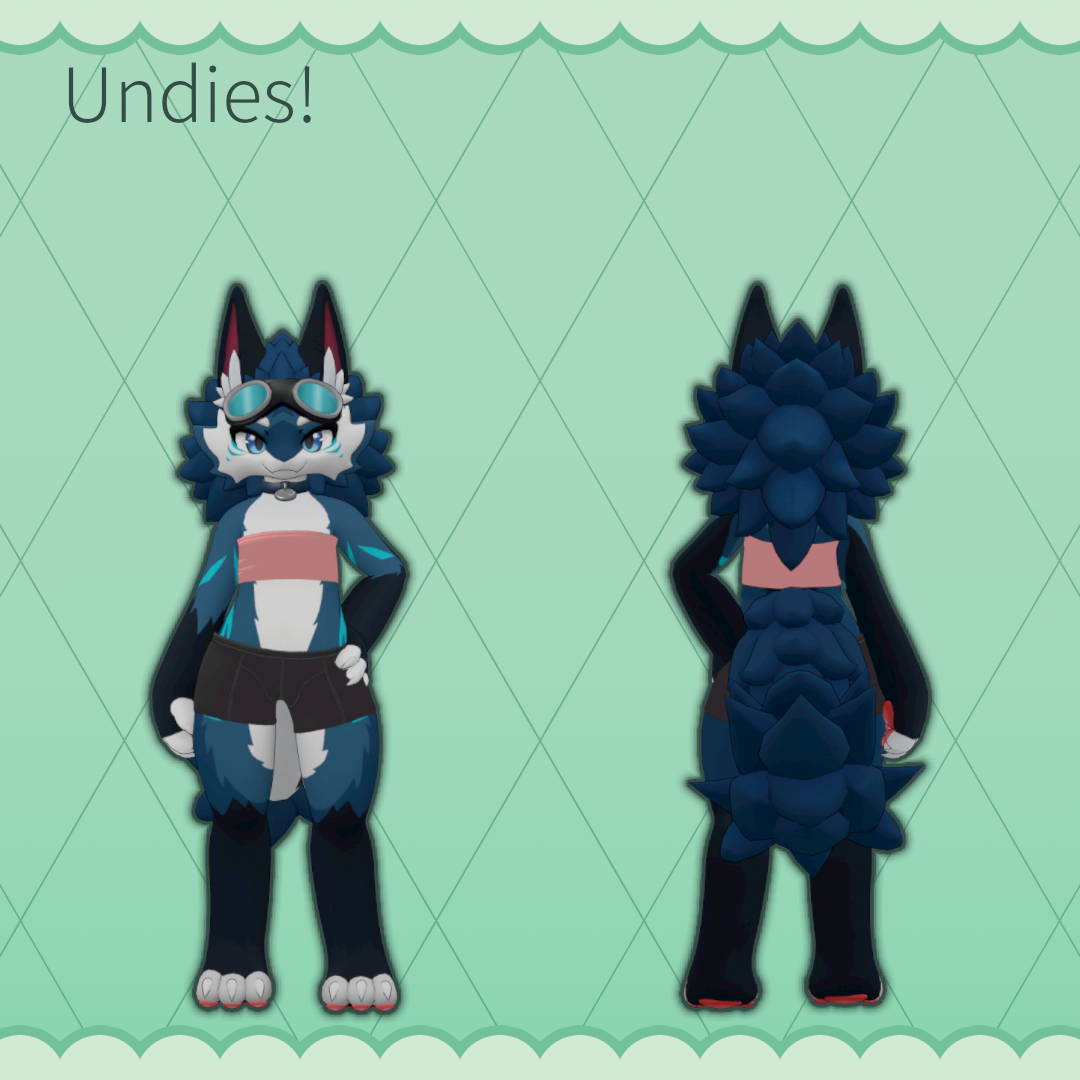 Undies for Chibi Novabeast - c0c0puffs - BOOTH