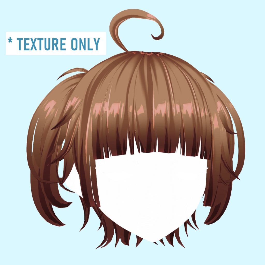 15 Free Vroid Hair Textures [Soft Style~] - Squiiji - BOOTH