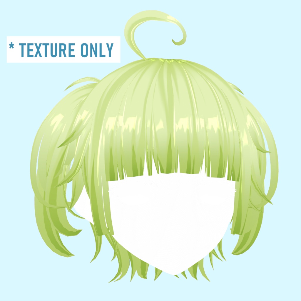 15 Free Vroid Hair Textures [Soft Style~] - Squiiji - BOOTH