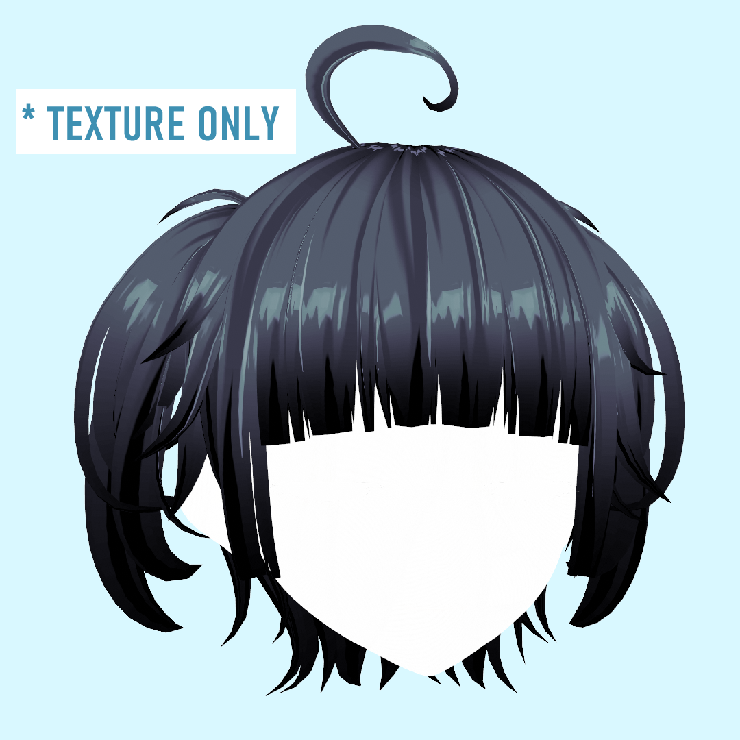 15 Free Vroid Hair Textures [Soft Style~] - Squiiji - BOOTH