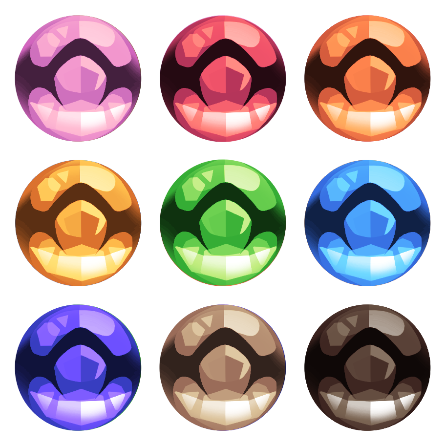 21 Free Vroid Irises [Diamond Style~] - Squiiji - BOOTH