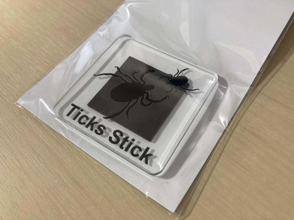 【オリジナル】Tick Stick（ダニがくっつく） マグネット - つぼ - BOOTH