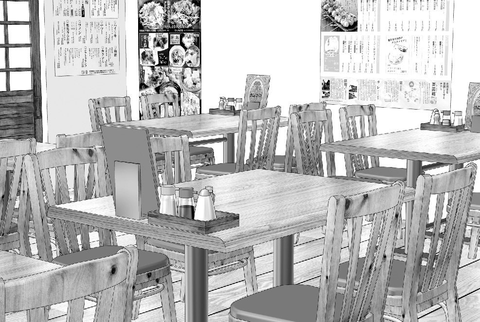 漫画背景 居酒屋店内04 - alumin2 - BOOTH