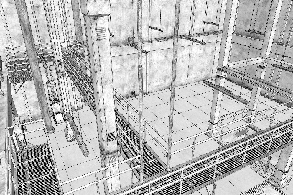 漫画背景 基地06 - alumin2 - BOOTH