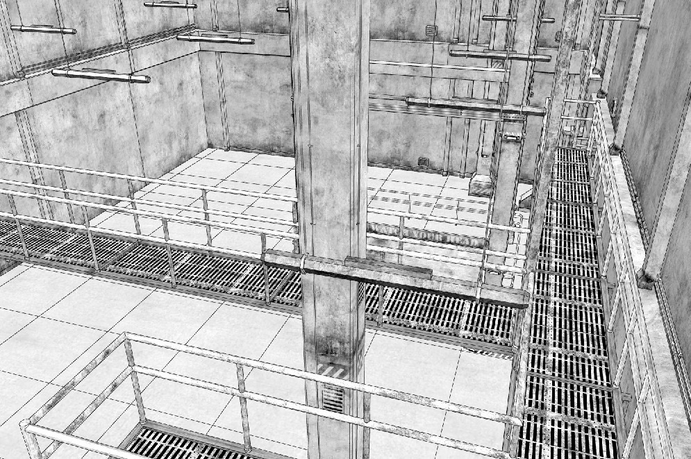 漫画背景 基地06 - alumin2 - BOOTH