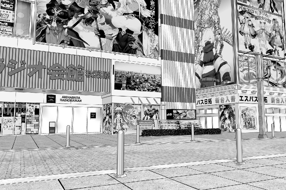 漫画背景 秋葉原03 - alumin2 - BOOTH