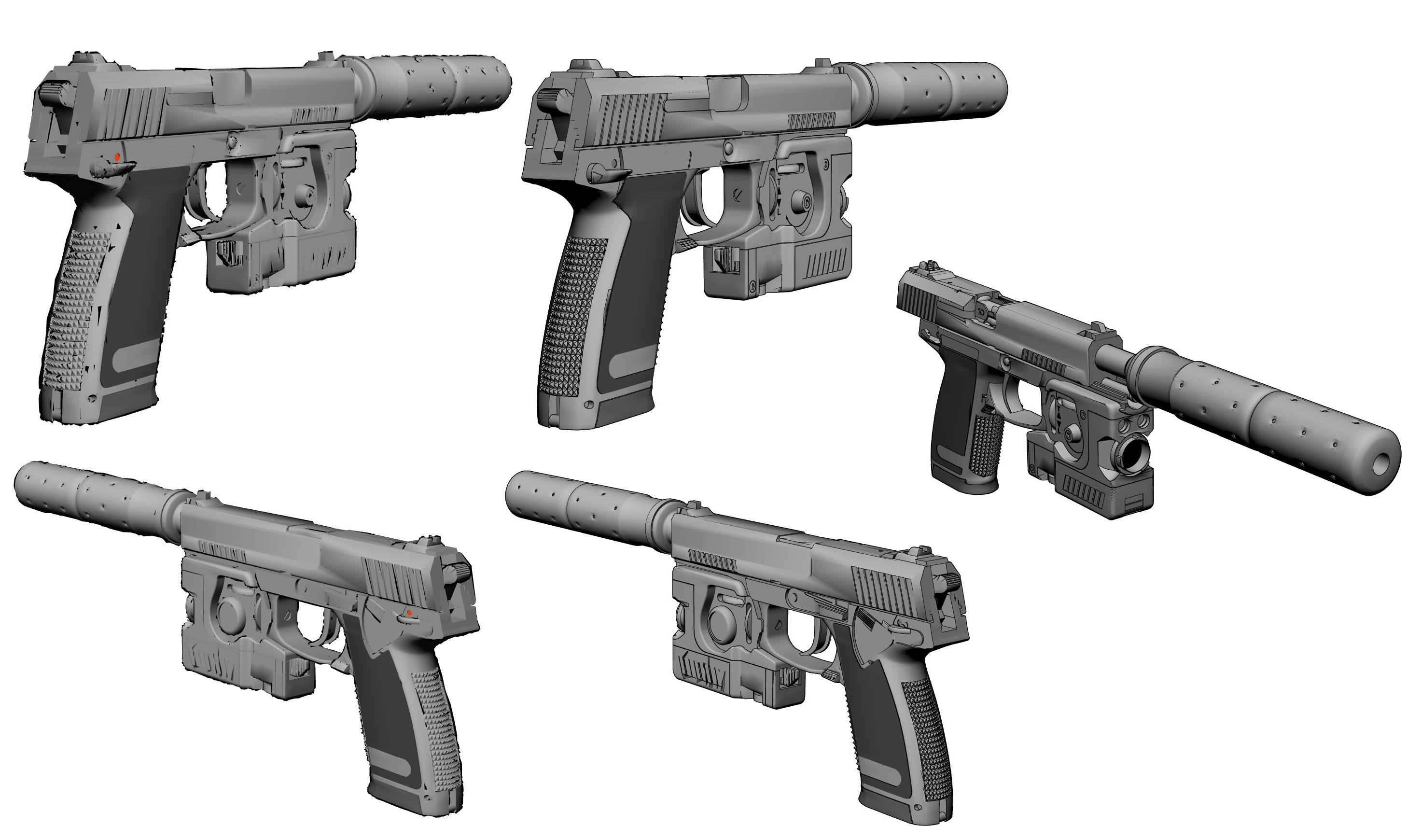 3Dモデル SOCOM Mk.23 - alumin2 - BOOTH