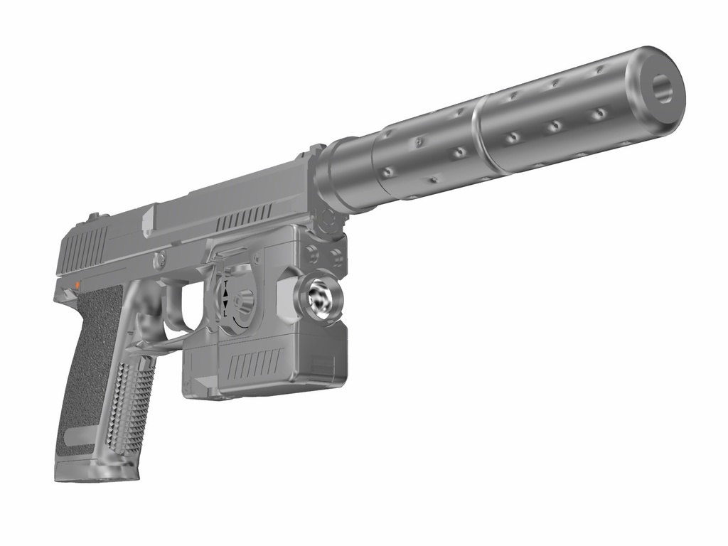3dモデル Socom Mk 23 Alumin2 Booth