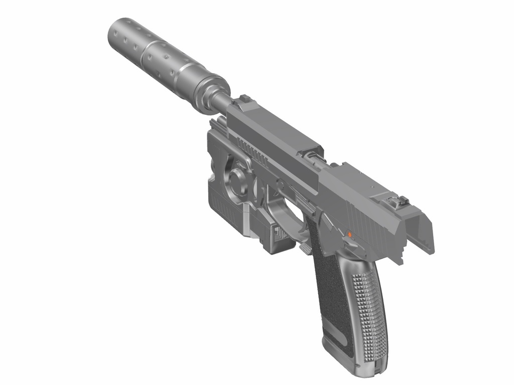 3Dモデル SOCOM Mk.23 - alumin2 - BOOTH