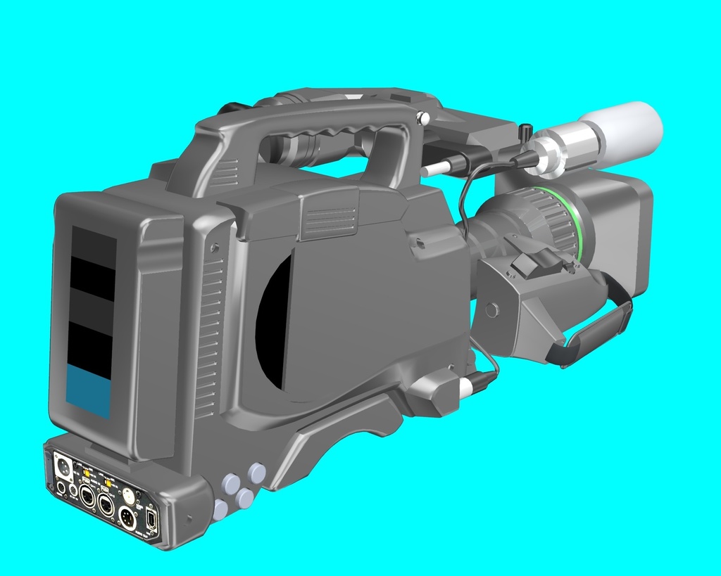 3Dモデル ビデオカメラ - alumin2 - BOOTH